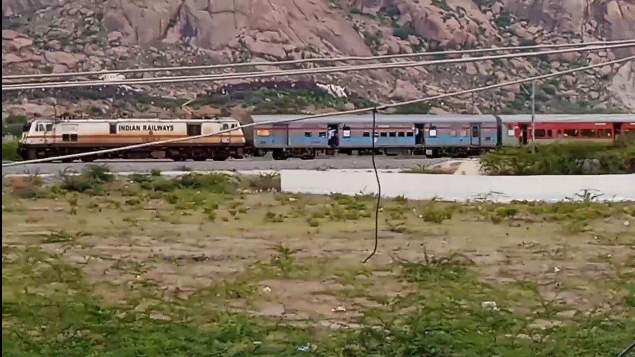 kanniyakumari_pune express||16382||non stop train||#indianrailway # ...