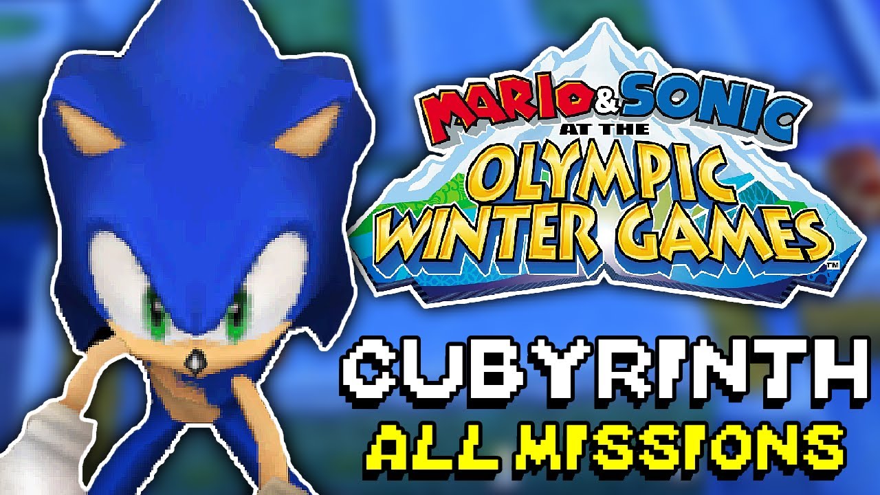 Mario & Sonic at the Olympic Winter Games [DS] - Cubyrinth All Missions ...