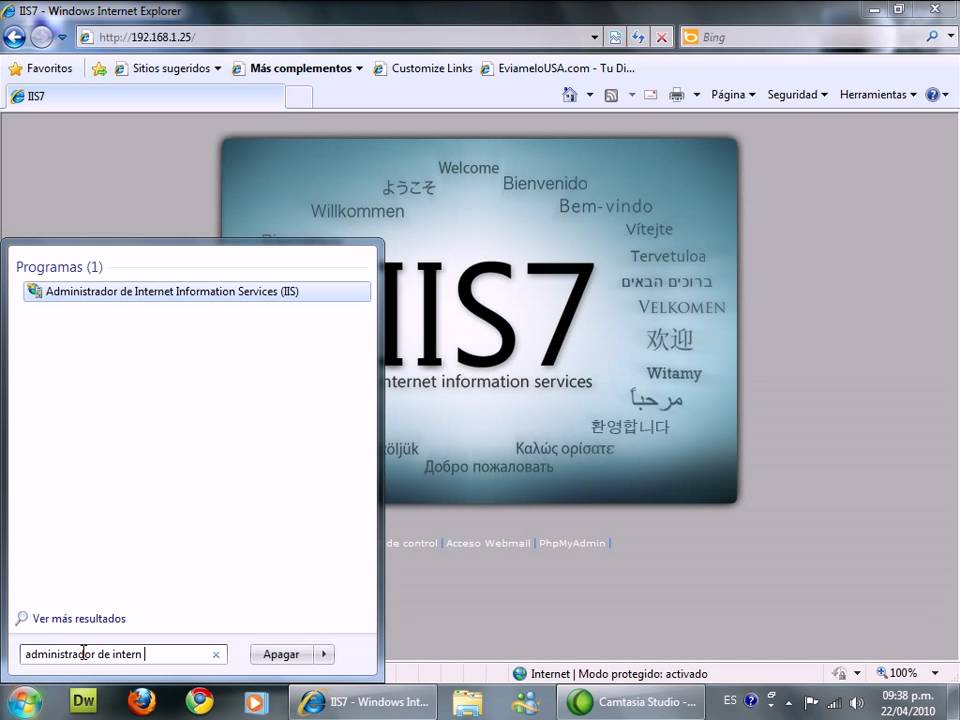 Instalar Iis7 Con Php Youtube 3383