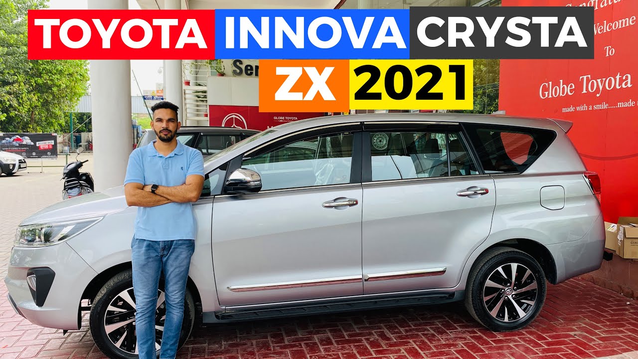 2021 Toyota Innova Crysta ZX Automatic Walkaround | Interior & Exterior ...