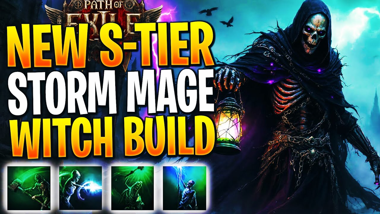 THIS STORM MAGE WITCH BUILD IS S-TIER! POE 2 Witch Build - YouTube
