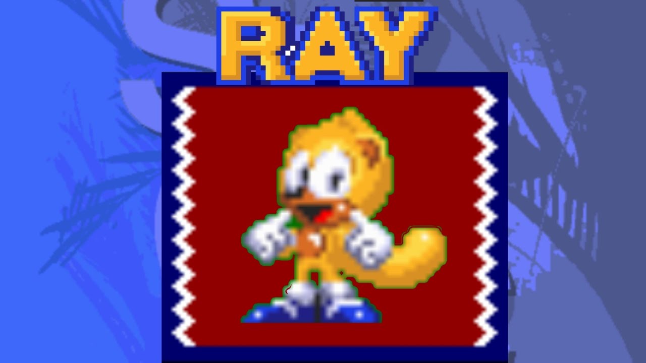 Extra Slot Ray FINALMENTE!! Sonic 3 A.I.R Mods - YouTube