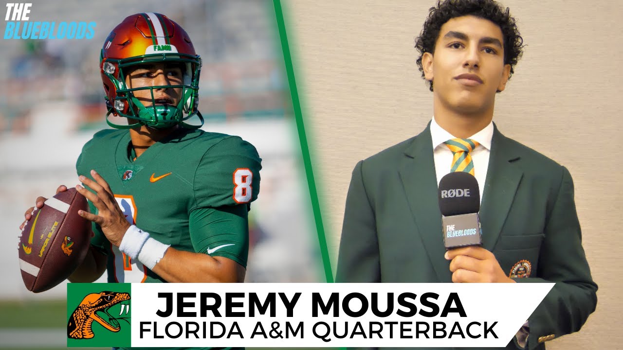 2023 SWAC Media Day: Jeremy Moussa (Florida A&M QB) | The Bluebloods ...
