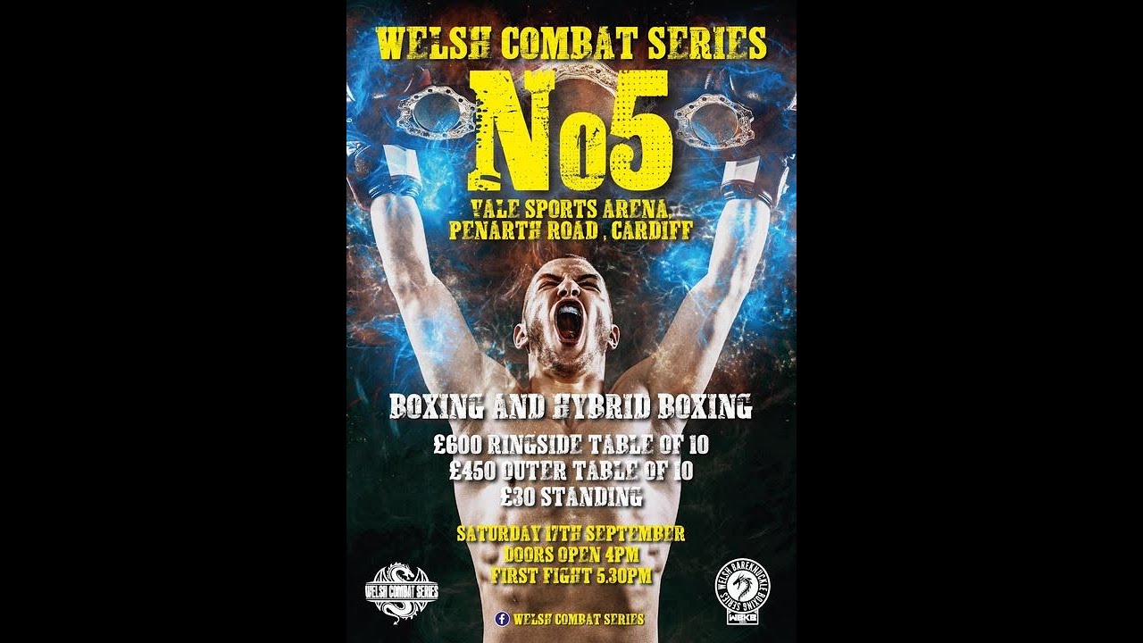 Promo Video Welsh Combat Series #5 Vale Sports Arena Cardiff September ...