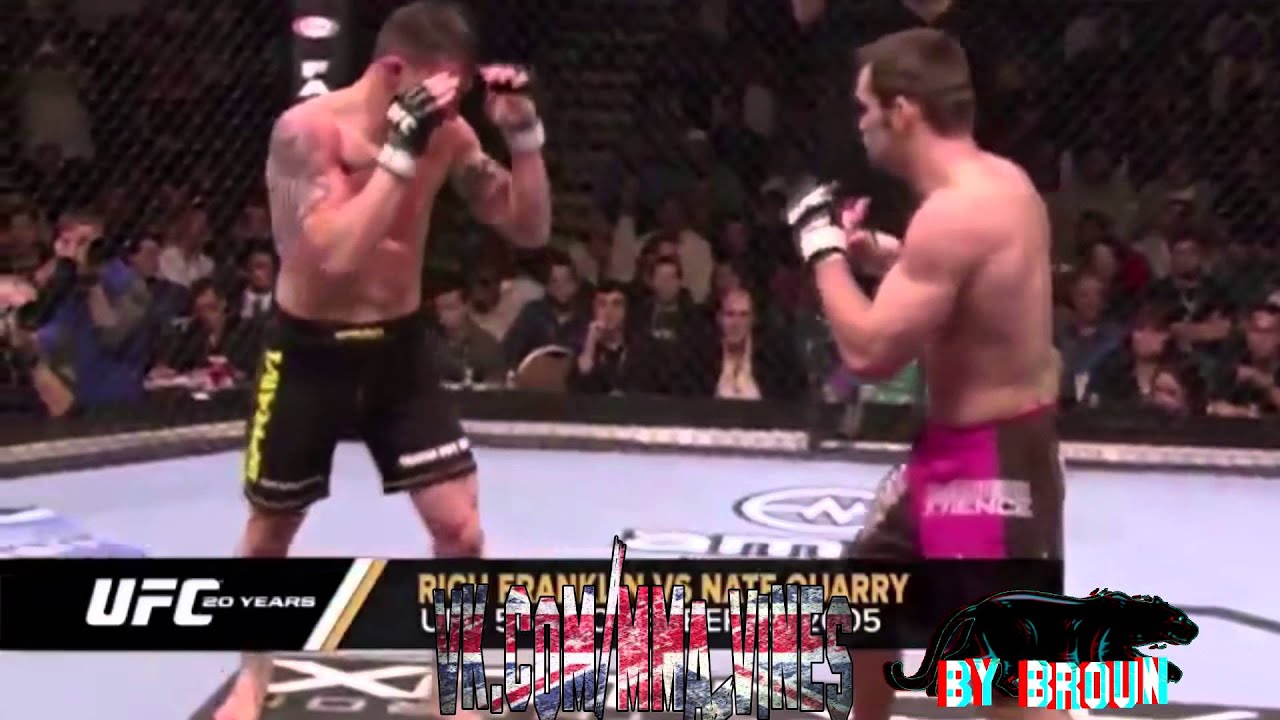 Rich Franklin vs Nate Quarry ! BY BROUN - YouTube