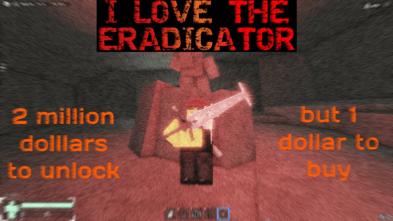 I Love the Eradicator In Criminality - YouTube