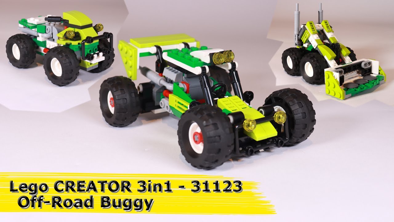 Lego set Creator 3 in 1 31123 #82 - Off-Road Buggy - YouTube