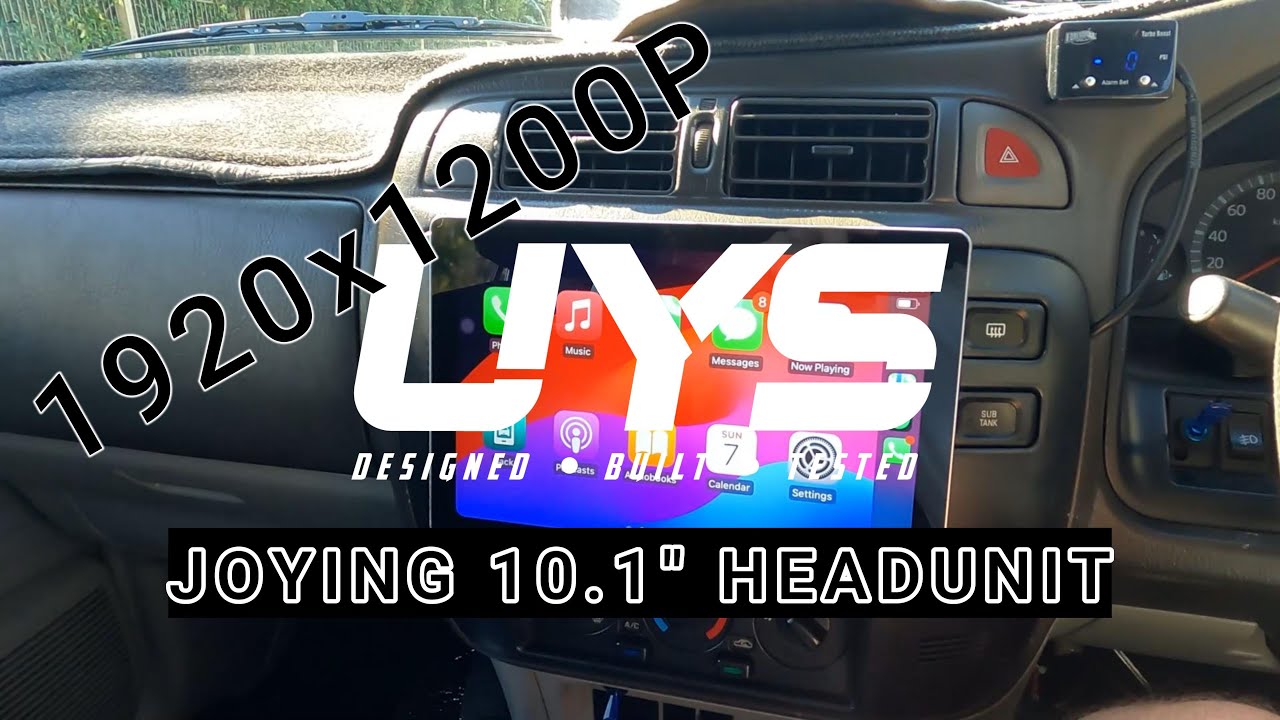 JOYING 10.1" Head Unit for the Patrol - YouTube