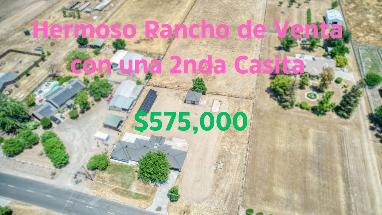 Hermoso 💝 Rancho de Venta con 2 casas y 2 +/- Acres en Madera, CA ...