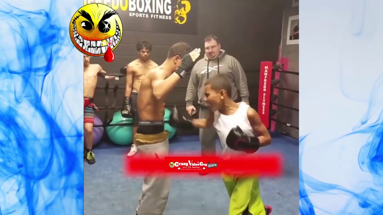 10-Year-Old Boxing Prodigy 'Lil Mario' Test His Punching Power On Older ...