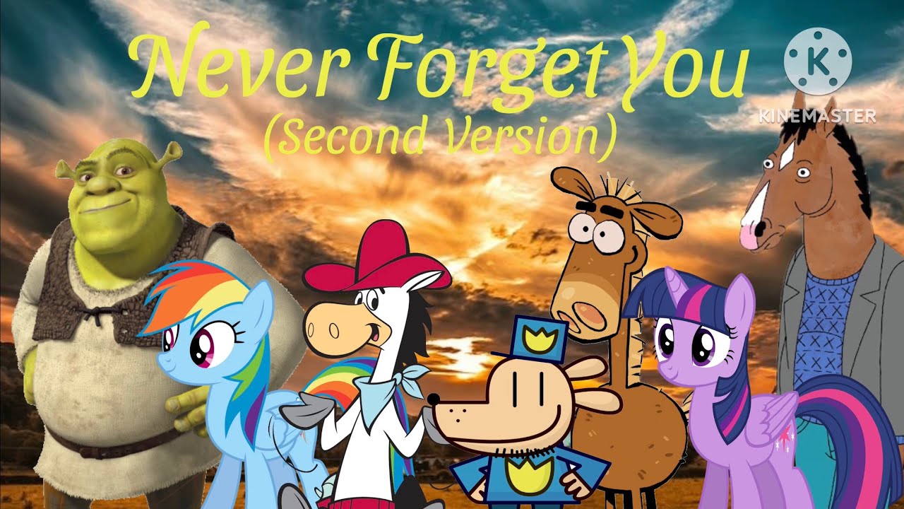 Multifandom - Never Forget You (Second Version) - YouTube