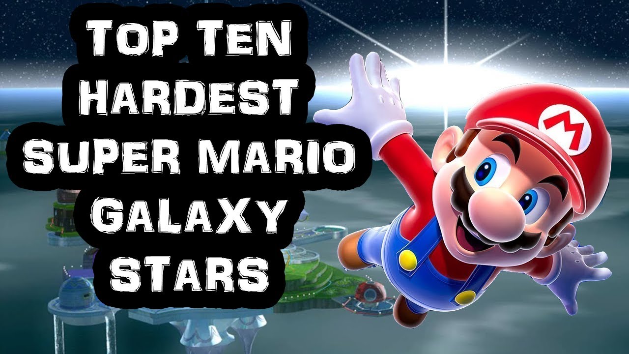 Top Ten Hardest Super Mario Galaxy Stars - YouTube