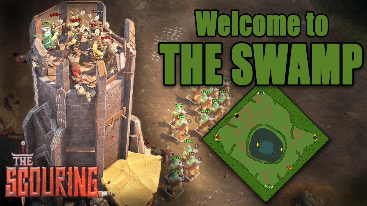 3v3 Teamgame On This Crazy Map | The Scouring RTS - YouTube