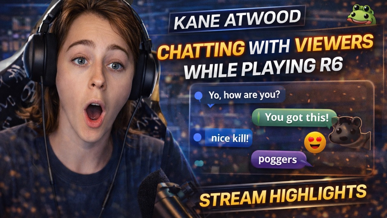 Kane Atwood Chatting With Viewers While Playing R6 | Stream Highlights ...