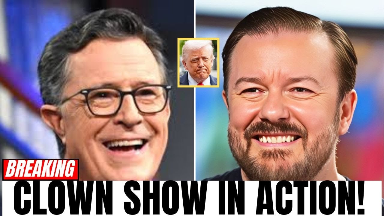 Stephen Colbert & Ricky Gervais EXPOSE Trump’s Secrets on Live TV - YouTube