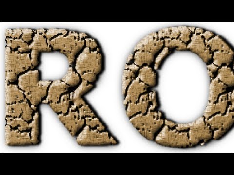GIMP Text Effects - Rock Text - YouTube