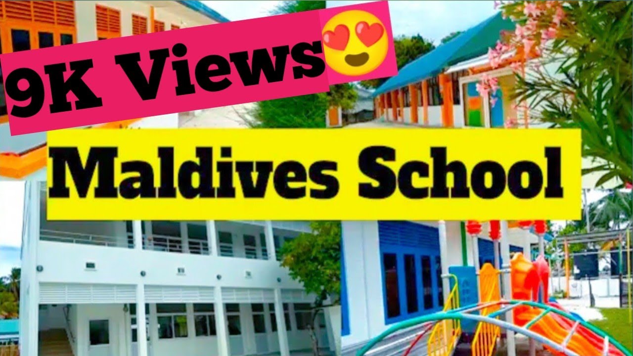 Maldives school and staff - YouTube