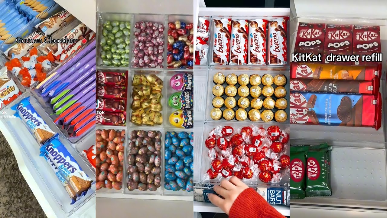 Random Chocolate & Candy restock/ TikTok compilation -Snicker, KitKat ...