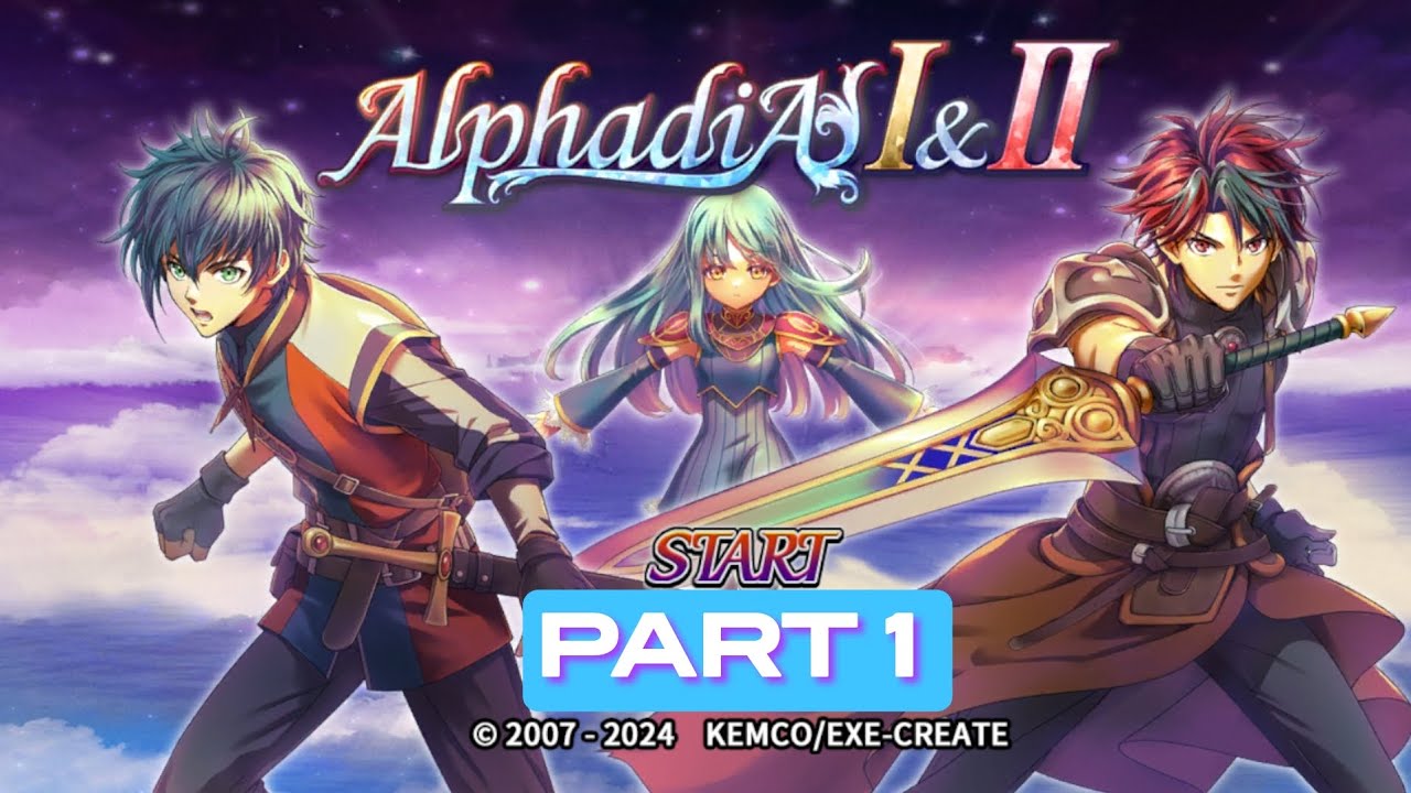 Alphadia I & II Remake Gameplay KEMCO NEW GAMES 2024 | Alphadia I Part ...