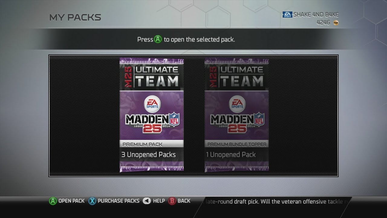 Madden 25 Ultimate Team Pack Opening! Premium Pack Bundle??? - YouTube