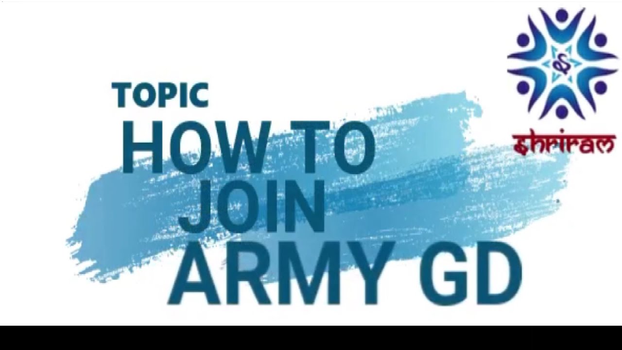 How to Join Indian Army GD (General Duty) ? || Indian Army Soldier GD ...