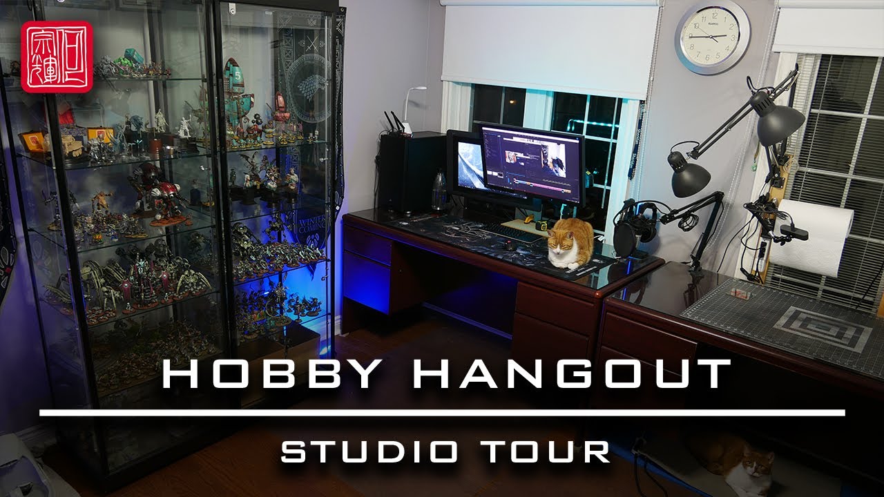 Studio Tour | Hobby Hangout - YouTube