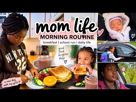 Mom life morning routine with three kids ❤️