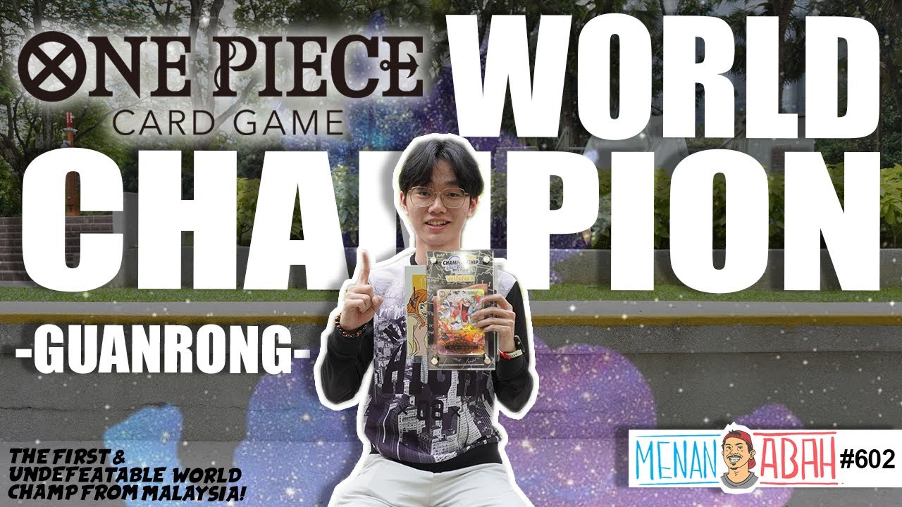 Undefeated WORLD CHAMPION in ONE PIECE CARD GAME 2023 - Interview with ...