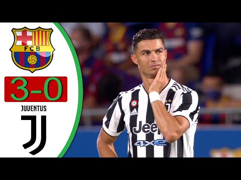 Barcelona vs Juventus 3-0 Extended Highlights & Goals 2021