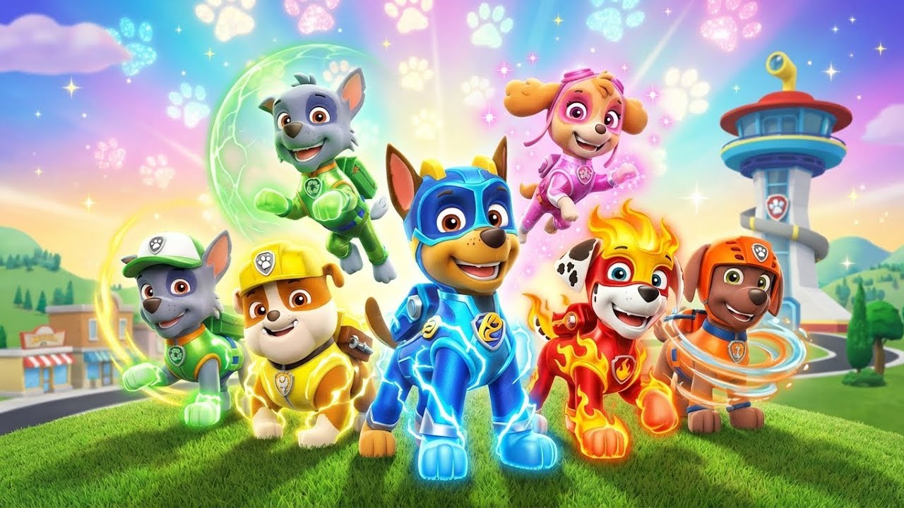 Mighty Pups Paw Patrols for Kids and Toddlers - YouTube