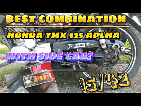 PALIT KADENA AT SPROCKETS HONDA TMX 125 ALPHA WITH SIDE CAR BEST ...