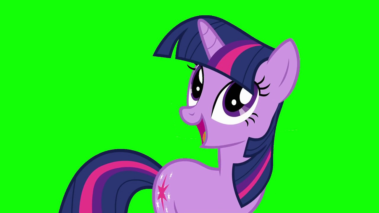 Twilight Sparkle Talking - Jarrodfeng Set - Green Screen Ponies - YouTube