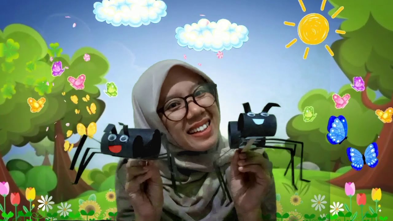 SENTRA ART: CARA MEMBUAT BONEKA SEMUT DARI KERTAS (Panduan Buat Anak ...