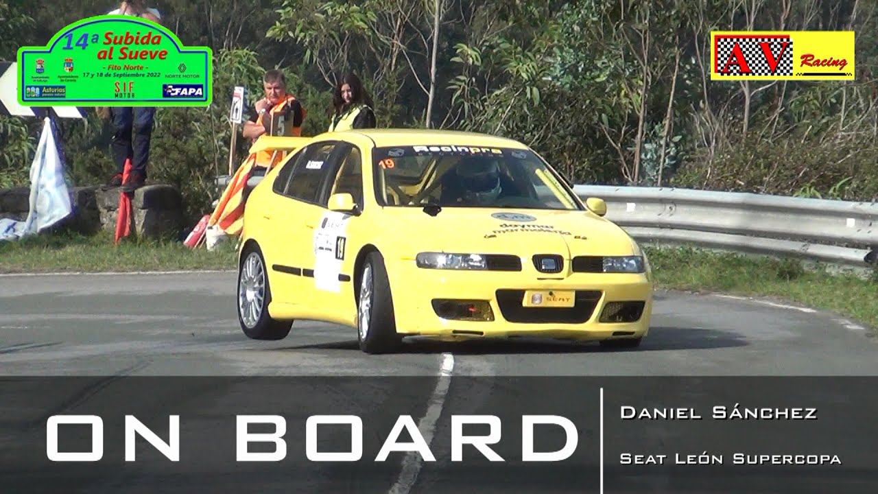On Board Daniel Sánchez | Subida al Sueve 2022 | A.V.Racing - YouTube