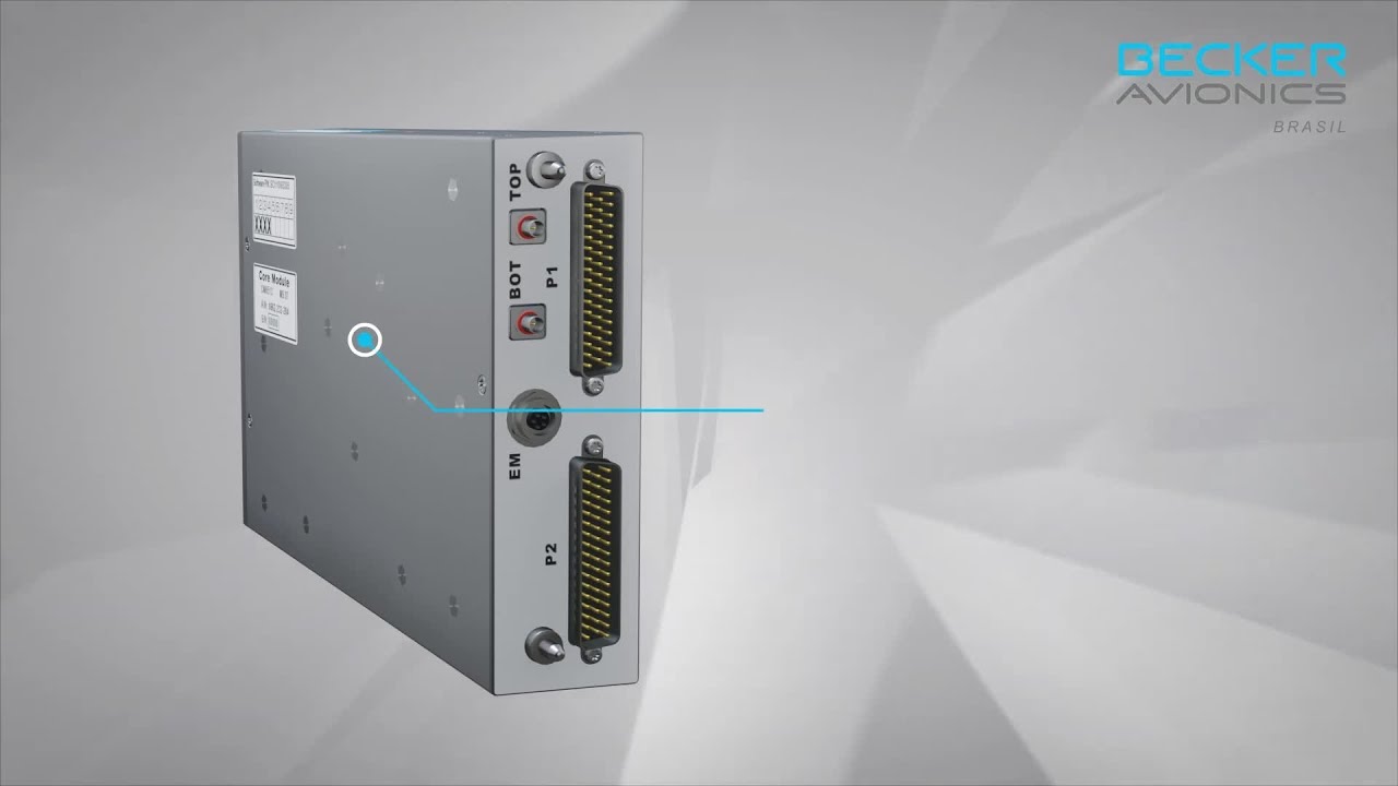 Transponder BXT 6500 Becker Avionics - YouTube