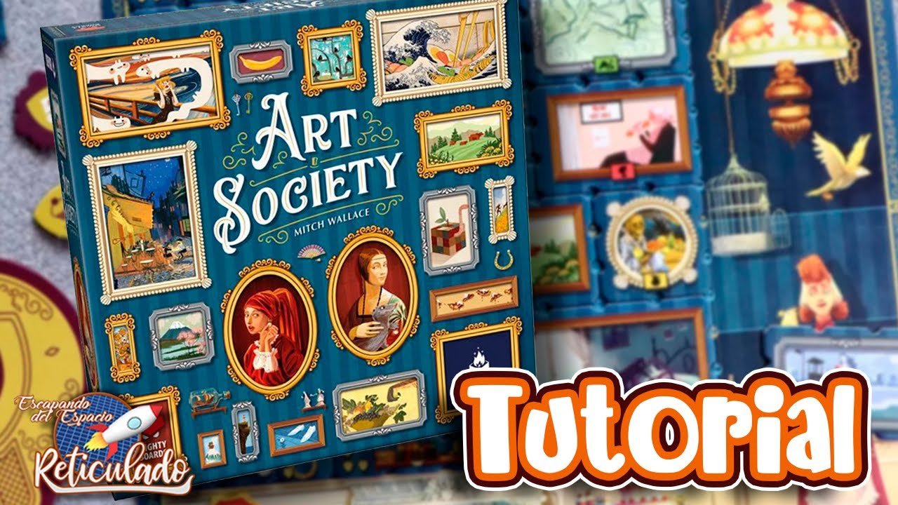 ART SOCIETY o como montarte un museo encima de la mesa | Devir - YouTube