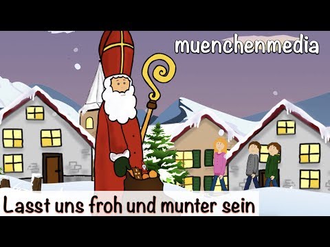 Lasst uns froh und munter sein  -  Weihnachtslieder - Nikolauslieder - muenchenmedia