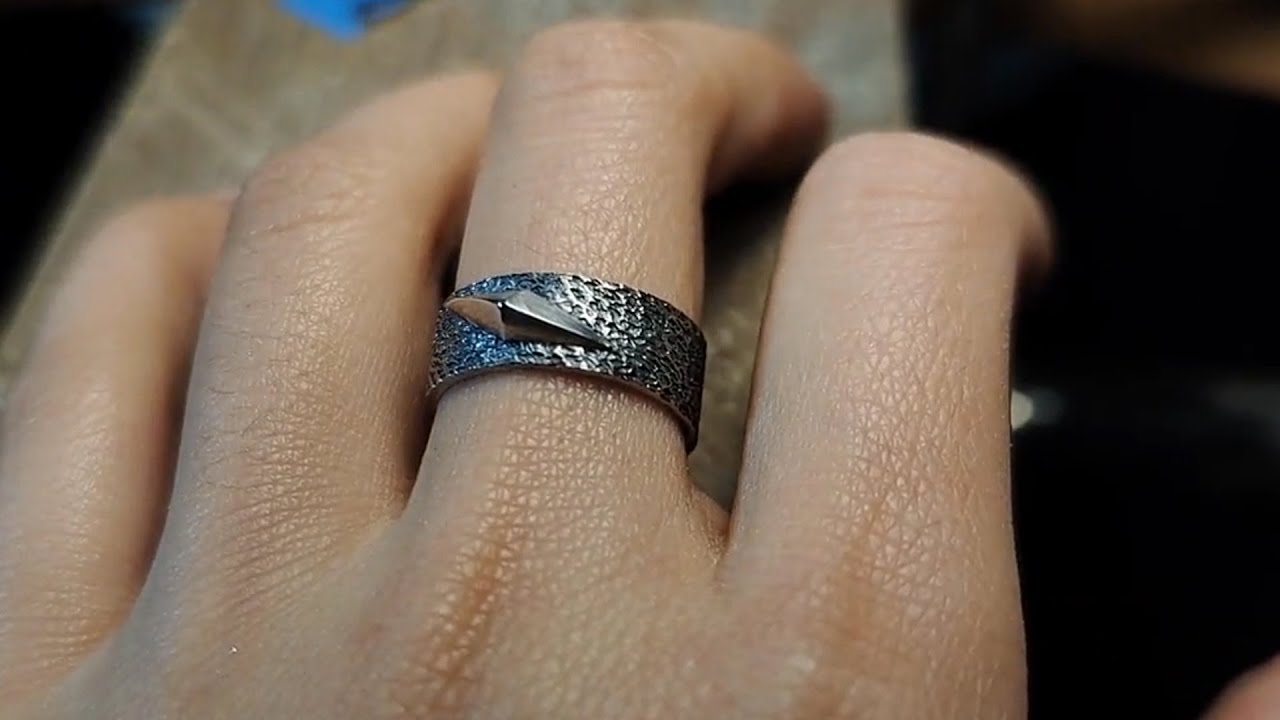 Handcrafting a Stunning Lightning Bolt Ring #HandmadeJewelry # ...