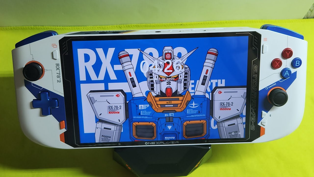 ONEXPLAYER MINI PRO GUNDAM EDITION - YouTube