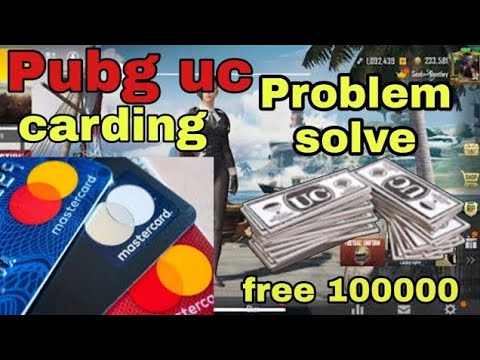 How to do carding || Pubg uc carding || pubg noob - YouTube