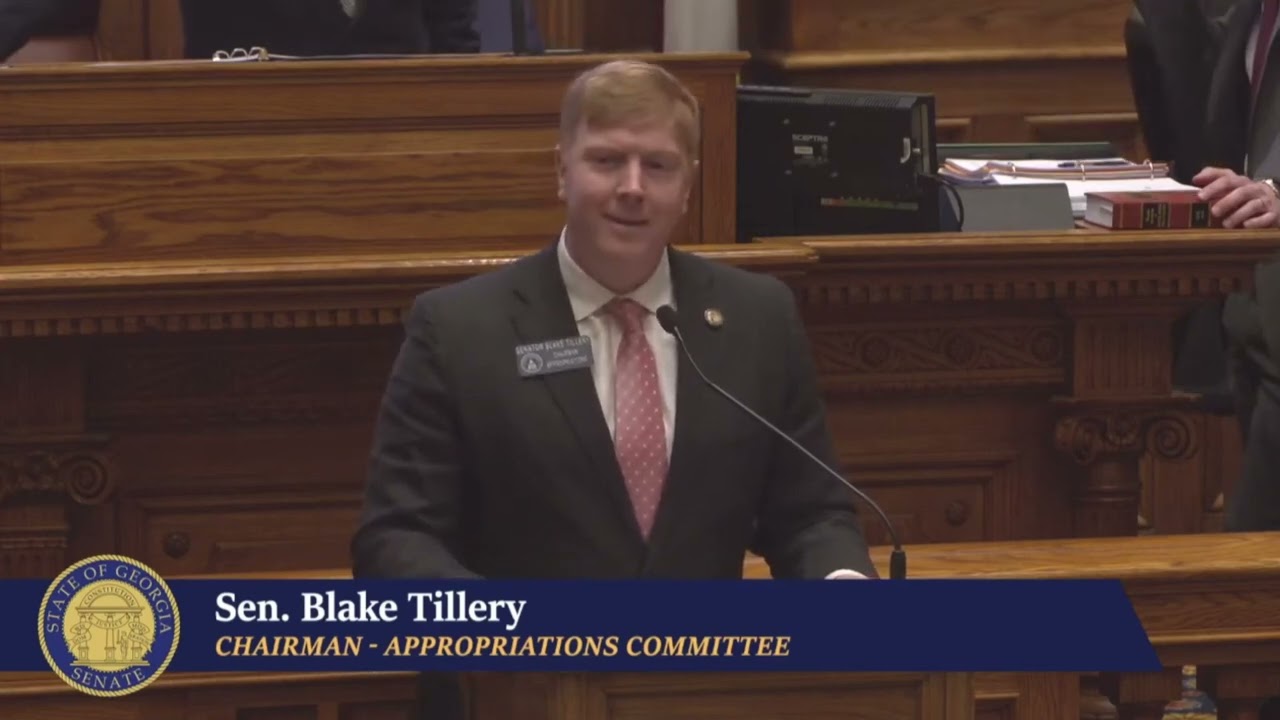 What is "DeBanking?" GA Senator Blake Tillery speaks in support of Trump