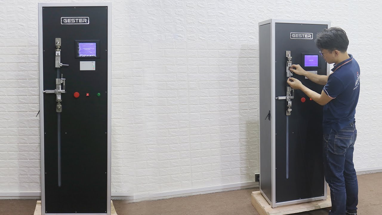 Single yarn strength testing methods GT-A02A - YouTube