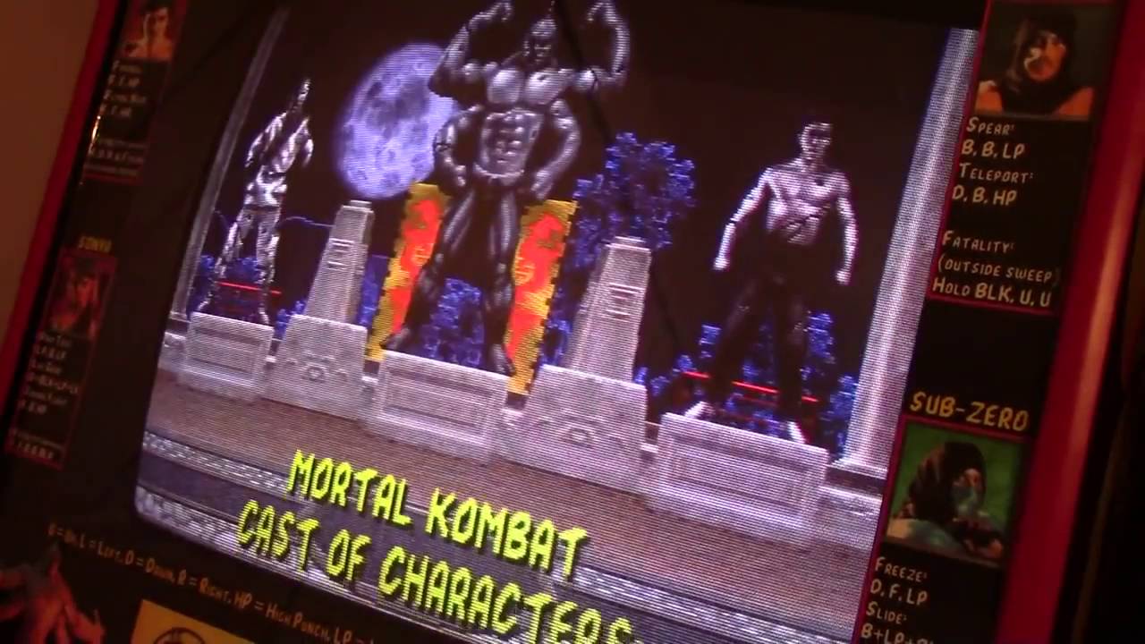 Mortal Kombat Arcade Secret/Hidden Ed Boon Menus Finally Discovered ...