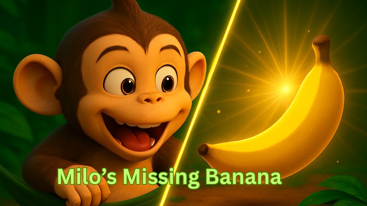 "Milo’s Missing Banana 🍌 Funny Jungle Mystery for Kids Zubee World ...