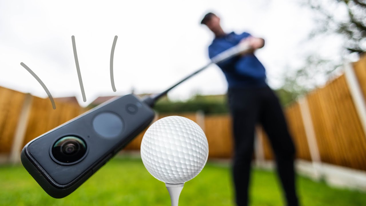 Hitting an Exploding Golf Ball with the Insta360 ONE X2! - YouTube