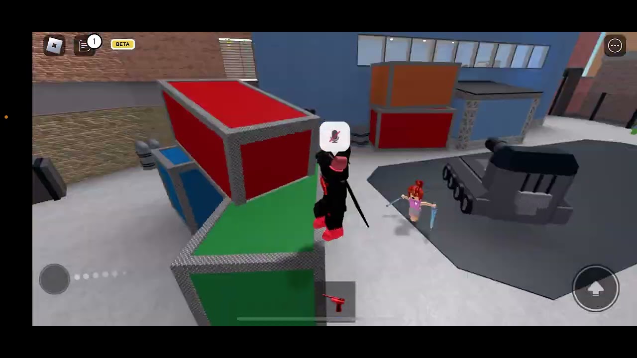 Playing 5v5 Milbase mm2 - YouTube