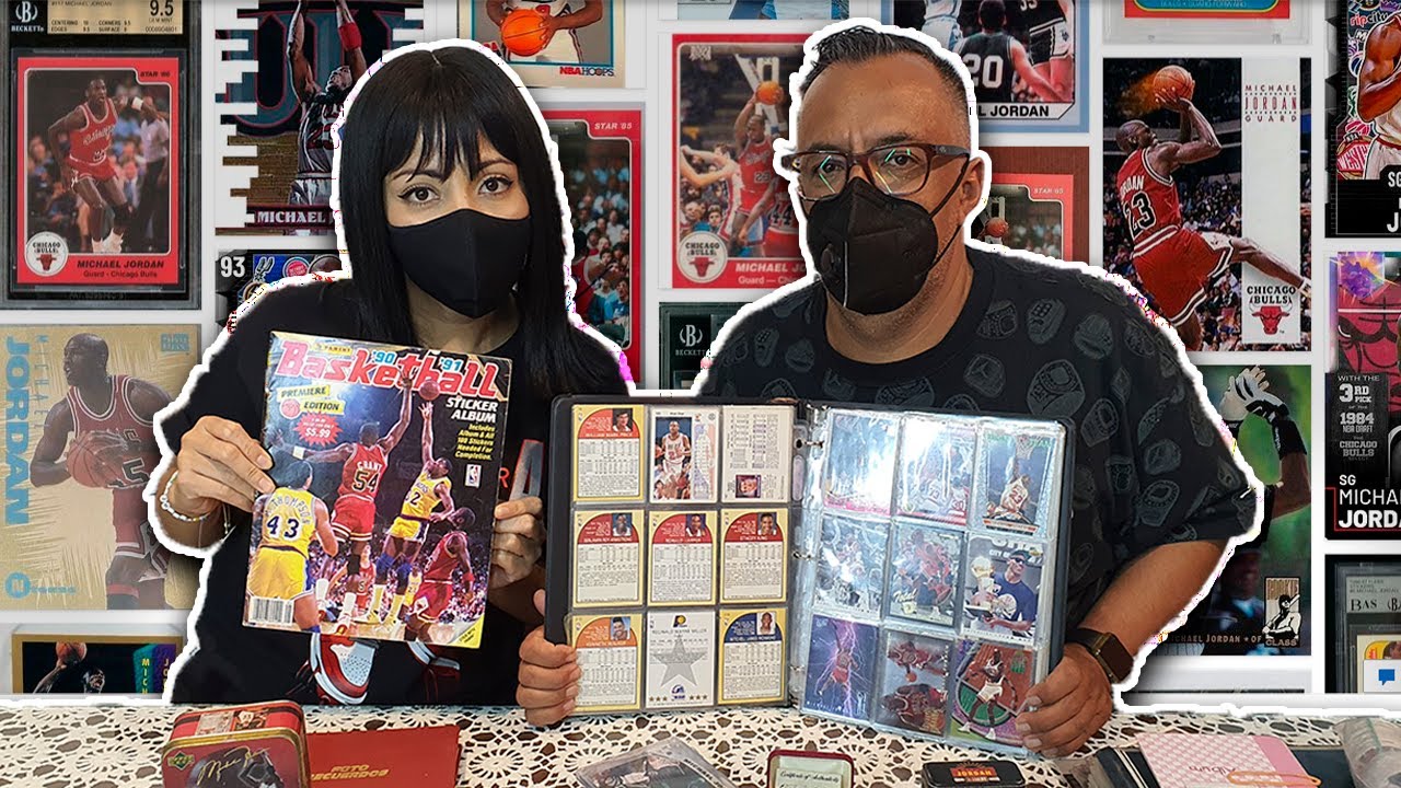 INCREIBLE COLECCION DE MAS DE 30 AÑOS // TARJETAS DE JORDAN CON UNA ...