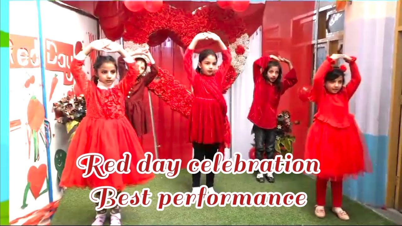 Best performance for red day celebration | red day | shining stars ...