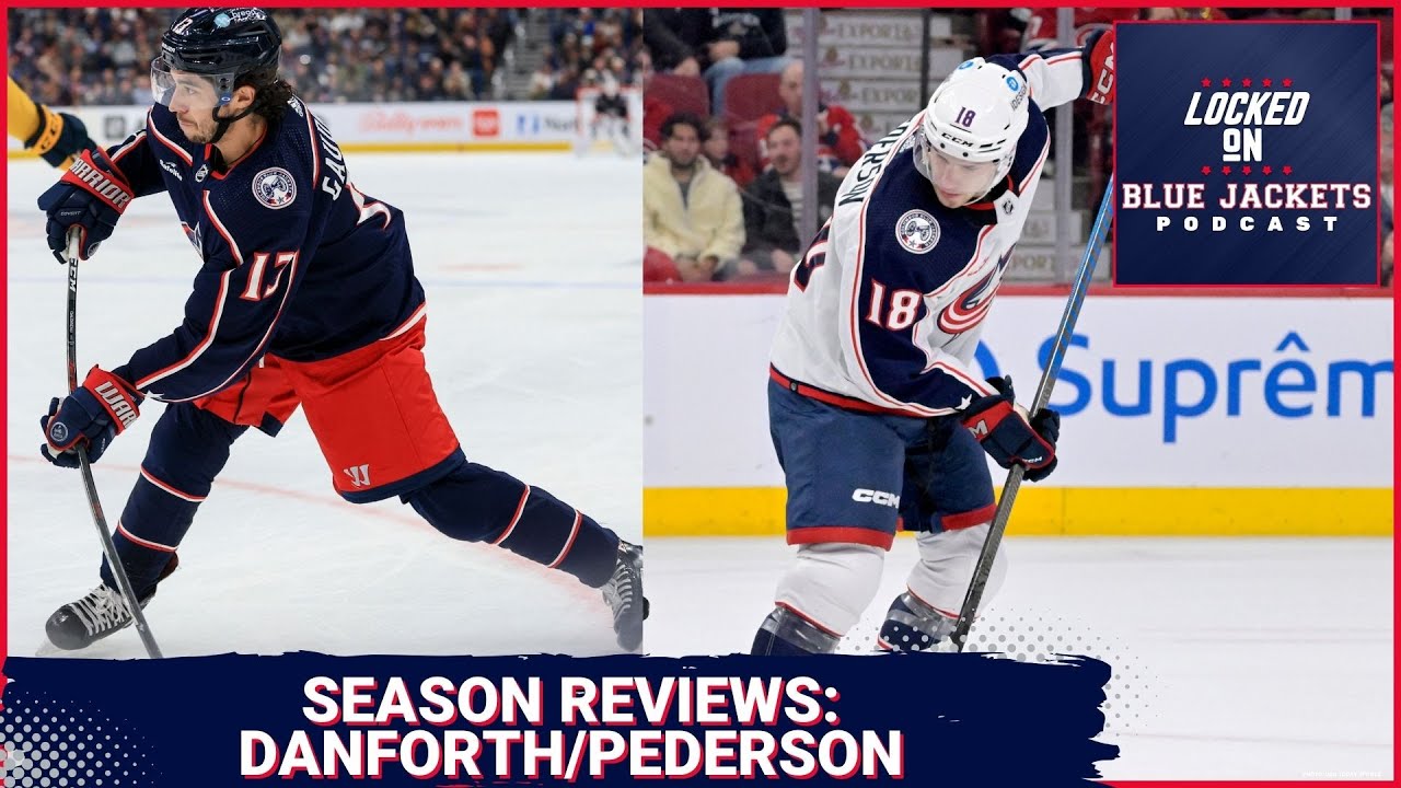 Blue Jackets 22-23 Season Review: Justin Danforth, Lane Pederson - YouTube