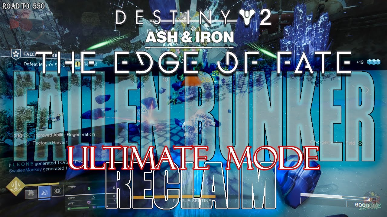 D E S T I N Y 2 ※ Edge of Fate ※ Season of Ash and Iron ※ Fallen Bunker ...